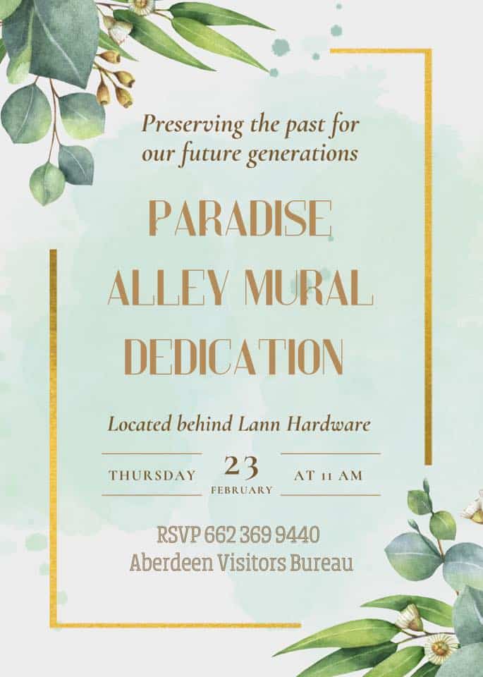 Paradise Alley Mural Dedication - Go Monroe!